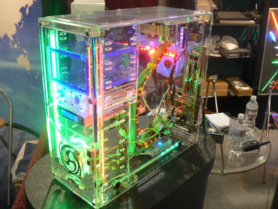 CES 2008: Logisys shows off ace neon PC mod - Tech Digest