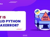 Invalid Syntax Python What Is Invalid Python Syntaxerror