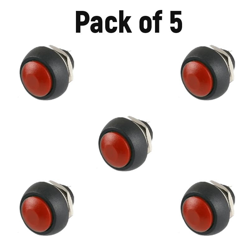 Red Dot Weatherproof Push Button Cover