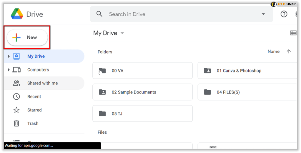 How To Add Google Sheet To A Folder Tech Junkie How To Add Google Sheet To A Folder Tech Junkie