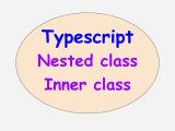 Nested Class Or Inner Class In Typescript Technical Feeder