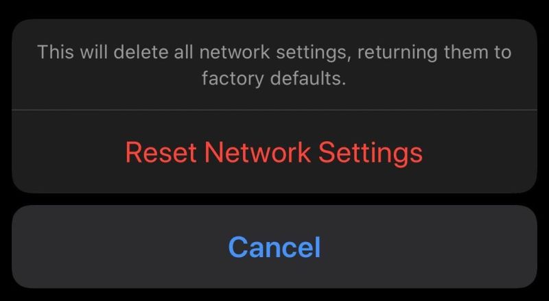 iPhone: Reset Network Settings - Technipages