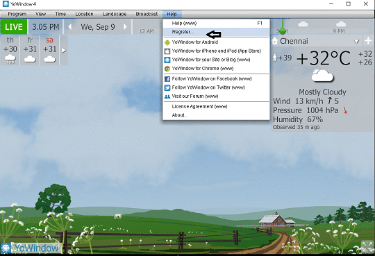 YoWindow 4 Unlimited Edition License Code for Free -Popular Weather App