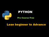 Python Full Pdf Beginner To Advance Pro Course Free Techprofree