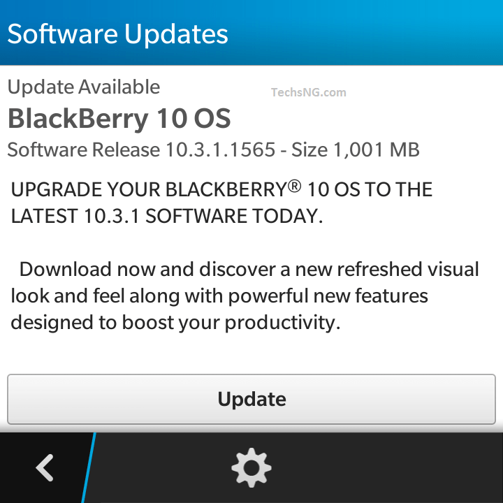 Blackberry OS 10.3.1 Now Available For All BB10 Devices | AMEBO GLOBAL