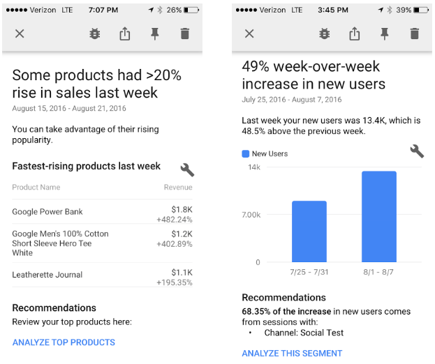 Google Analytics เริ่มสรุปข้อมูลสถิติเป็นข้อความผลวิเคราะห์ให้อ่านกัน ...