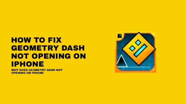 How To Fix Geometry Dash Not Opening On IPhone Working How To Fix Geometry Dash Not Opening On IPhone Working