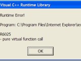 Ms Visual C Runtime Library Error On Running Programs Techyv