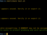 Shellcheck A Tool That Shows Warnings And Suggestions For Shell Scripts