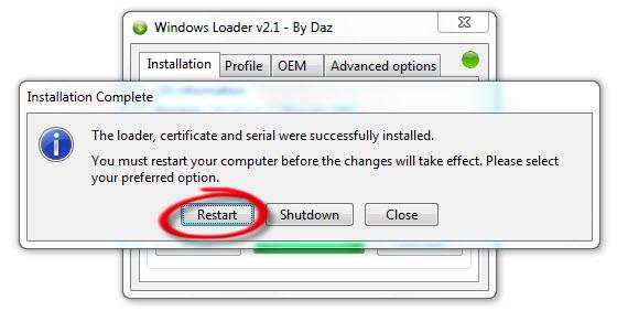 Windows Loader v2.2.1 Final Activador Universal para Windows 7, Vista y ...