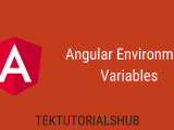 Angular Environment Variables Tektutorialshub