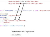 Ng Content Content Projection In Angular Tektutorialshub
