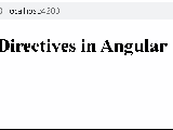 How To Create Use Custom Directive In Angular Tektutorialshub