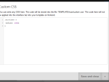 Add Some Custom Css