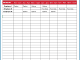 в љ Free Printable Daily Work Schedule Template
