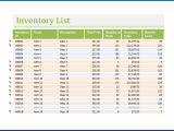 в љ Free Printable Excel Inventory Template