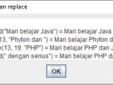 Metoda Append Insert Dan Replace Kelas Stringbuffer Di Java