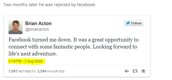 Never Take Failures as Final - Story of WhatsApp Founder