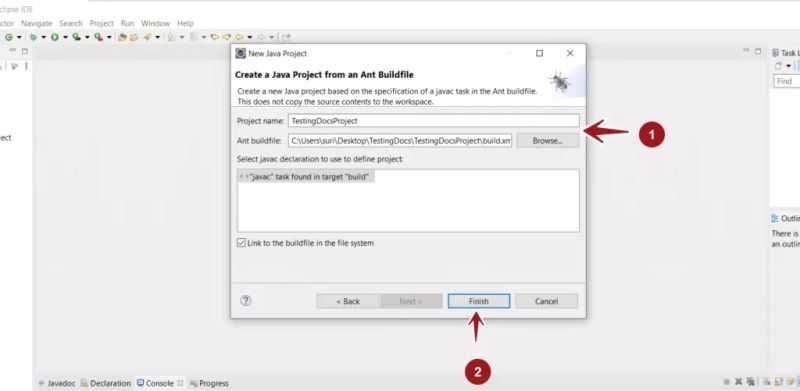 How To Import Ant Project In Eclipse Ide Testingdocs - Premium Light Art Gallery - High Resolution