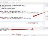 Simple Java Program To Know The Java Version 2024 Testingdocs