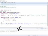 Write A Java Program To Find The Maximum Element In An Array Testingdocs