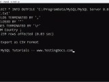Mysql Database Questions Testingdocs