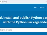 Python Package Index Pypi Testingdocs