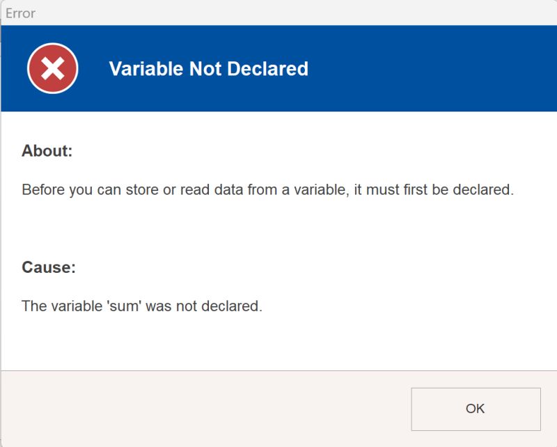 Create Variables - TestingDocs.com