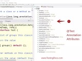 Testng Test Annotation Testingdocs