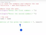 Python Addition Of Two Numbers Testingdocs