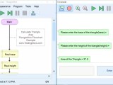 Calculate Triangle Area Flowchart Testingdocs