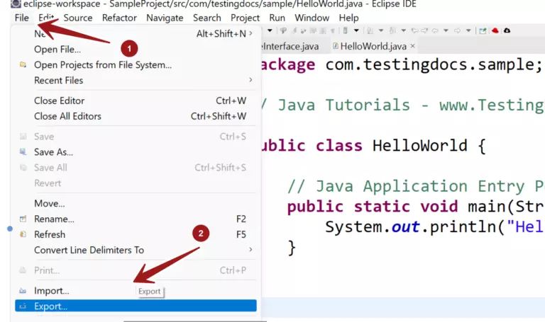 How To Export Java Project With Class Files And Java Files In Eclipse - Incredible Mountain Texture - HD