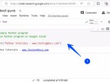 Google Colab Testingdocs