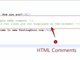 Html Comments Testingdocs