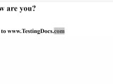 Html Comments Testingdocs