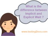 Difference Between Implicit And Explicit Wait In Selenium Testingdocs