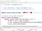 Java Swing Api Testingdocs