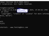 Python Is An Interpreted Language Testingdocs