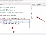 Java For Loop With Examples Testingdocs