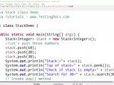 Java Stack Class Testingdocs