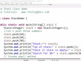 Java Stack Class Testingdocs