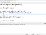 Java Split Method Testingdocs