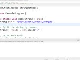Java Split Method Testingdocs