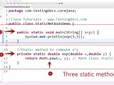 Java Static Methods Testingdocs