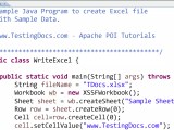Reading And Writing Data To Excel File In Java Using Apache Poi At