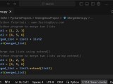 Merge Lists In Python Testingdocs