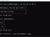 Mysql Temporal Functions Testingdocs