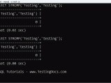 Mysql Strcmp Function Testingdocs