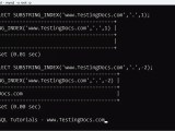 Mysql Substring Index Function Testingdocs