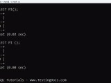 Mysql Pi Function Testingdocs